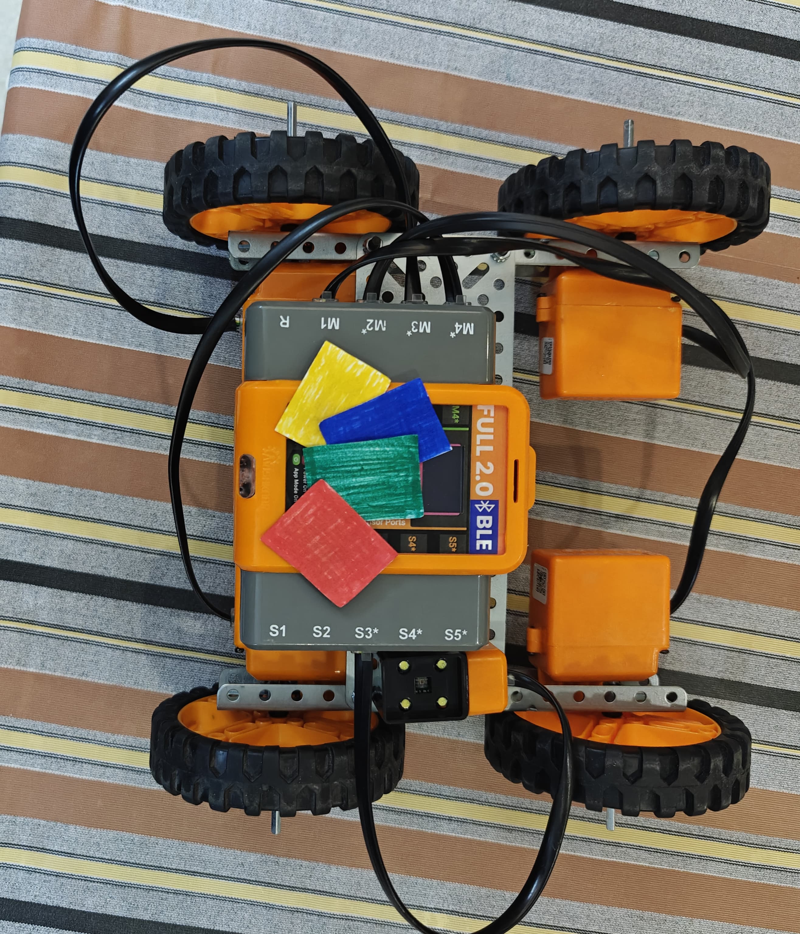 Colour Based Motion Bot - Avishkaar Project