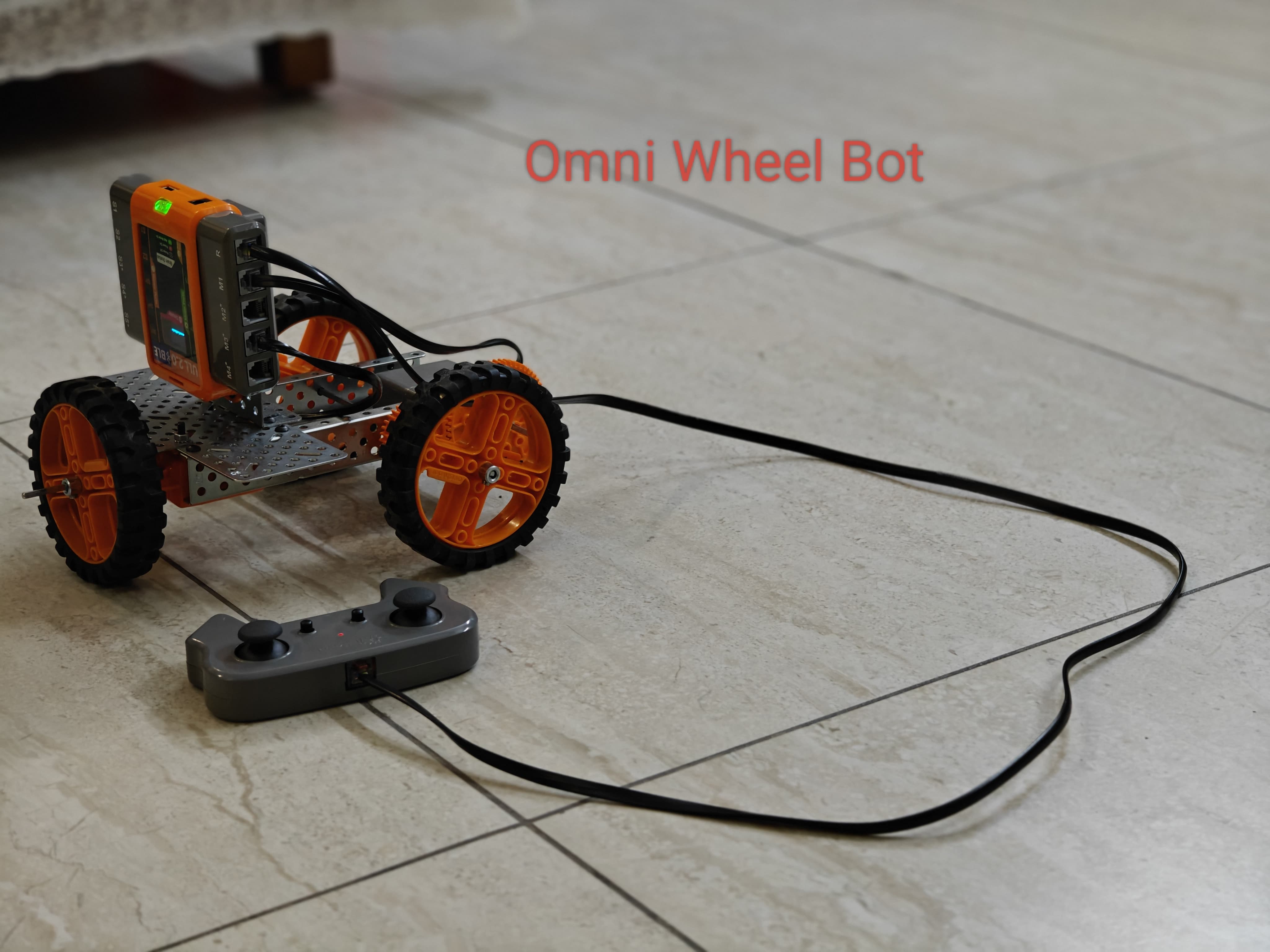 Omni Wheel Bot - Avishkaar Project
