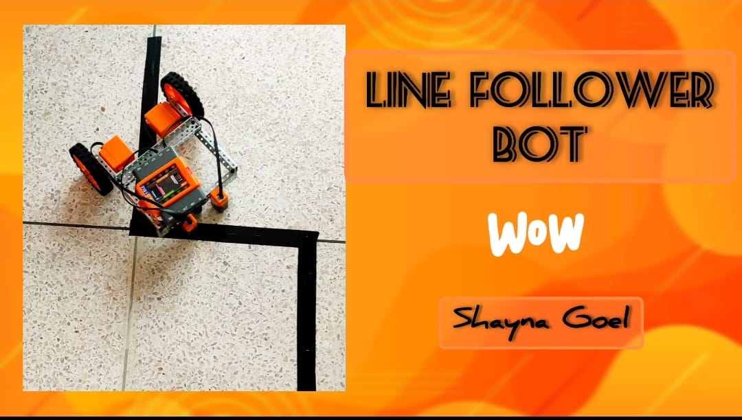 The line Follower Bot The Path Finder - Avishkaar Project
