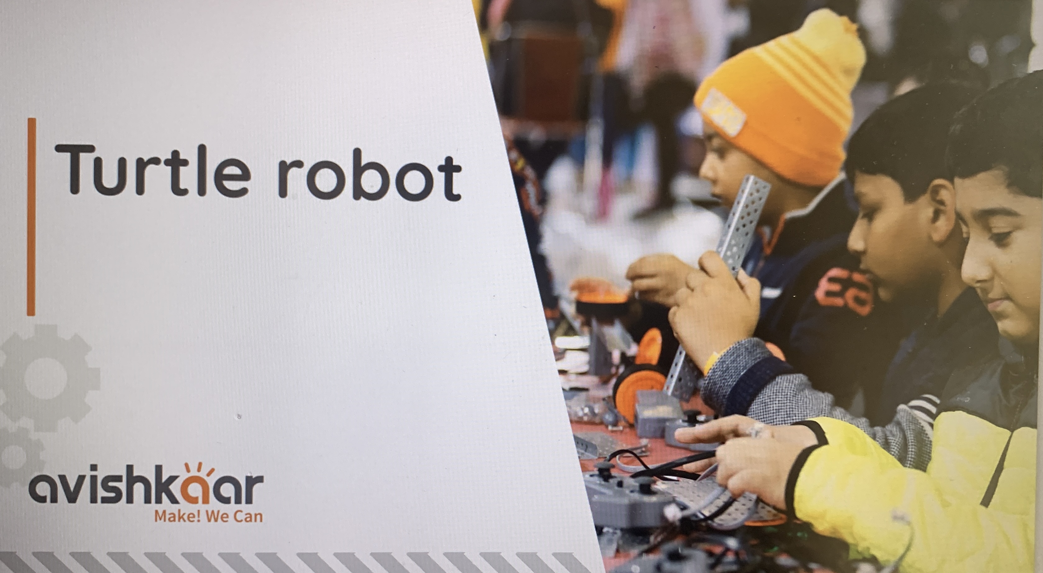 Tortoise Robot - Avishkaar Project