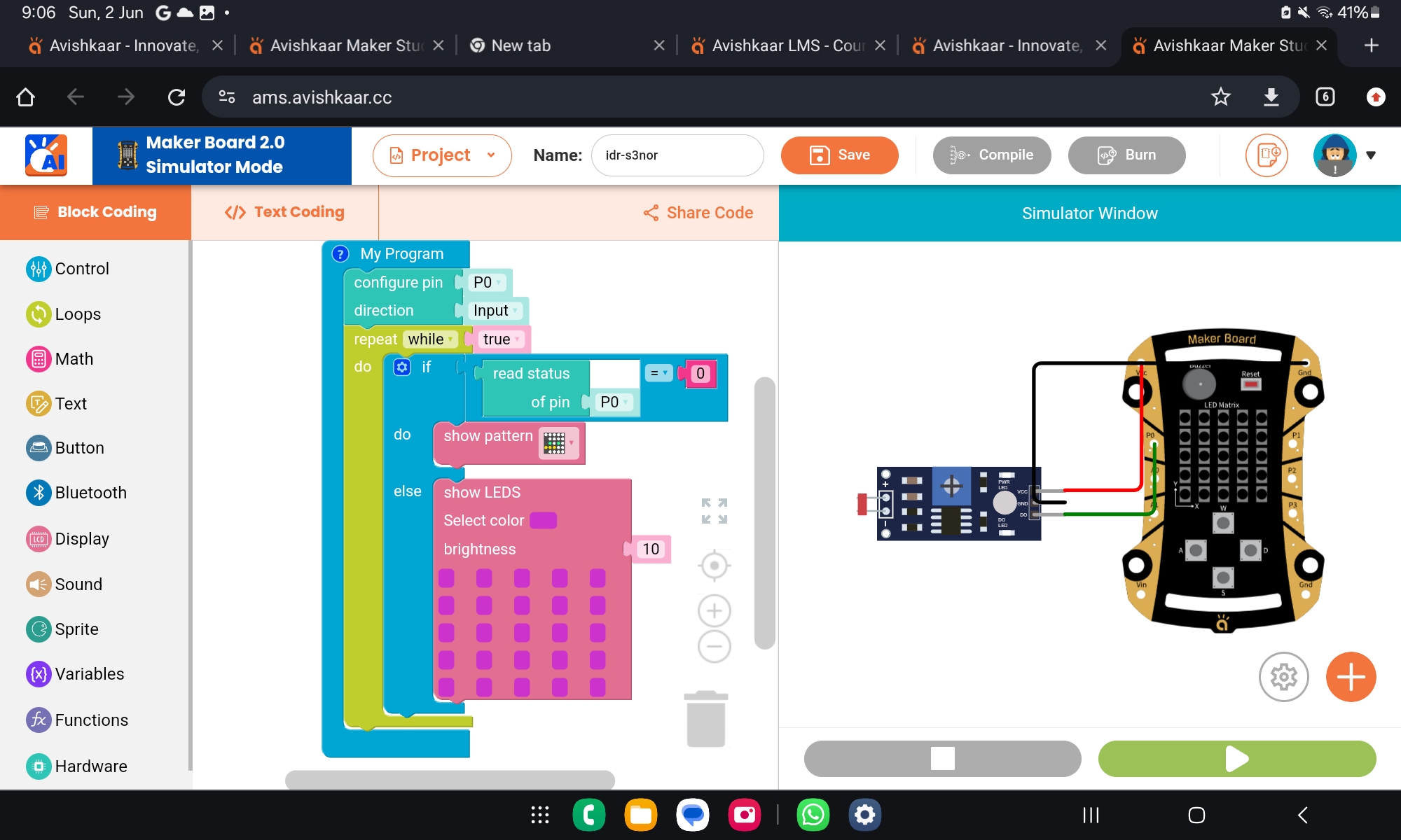 IDR sensor - Avishkaar Project