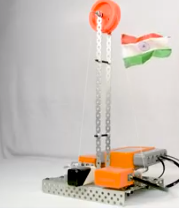 Automatic Flag Hoist - Avishkaar Project