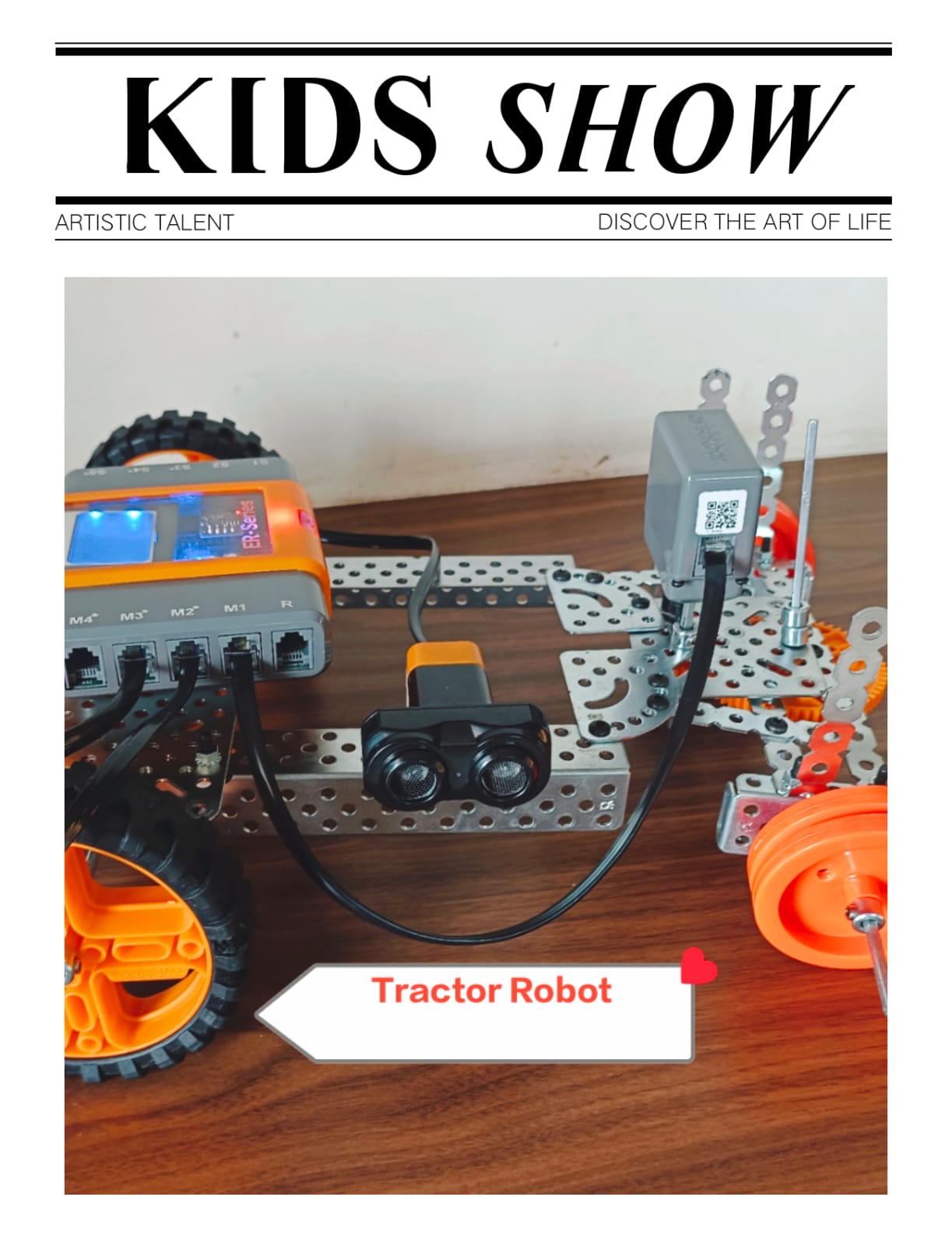 Tractor Robot - Avishkaar Project