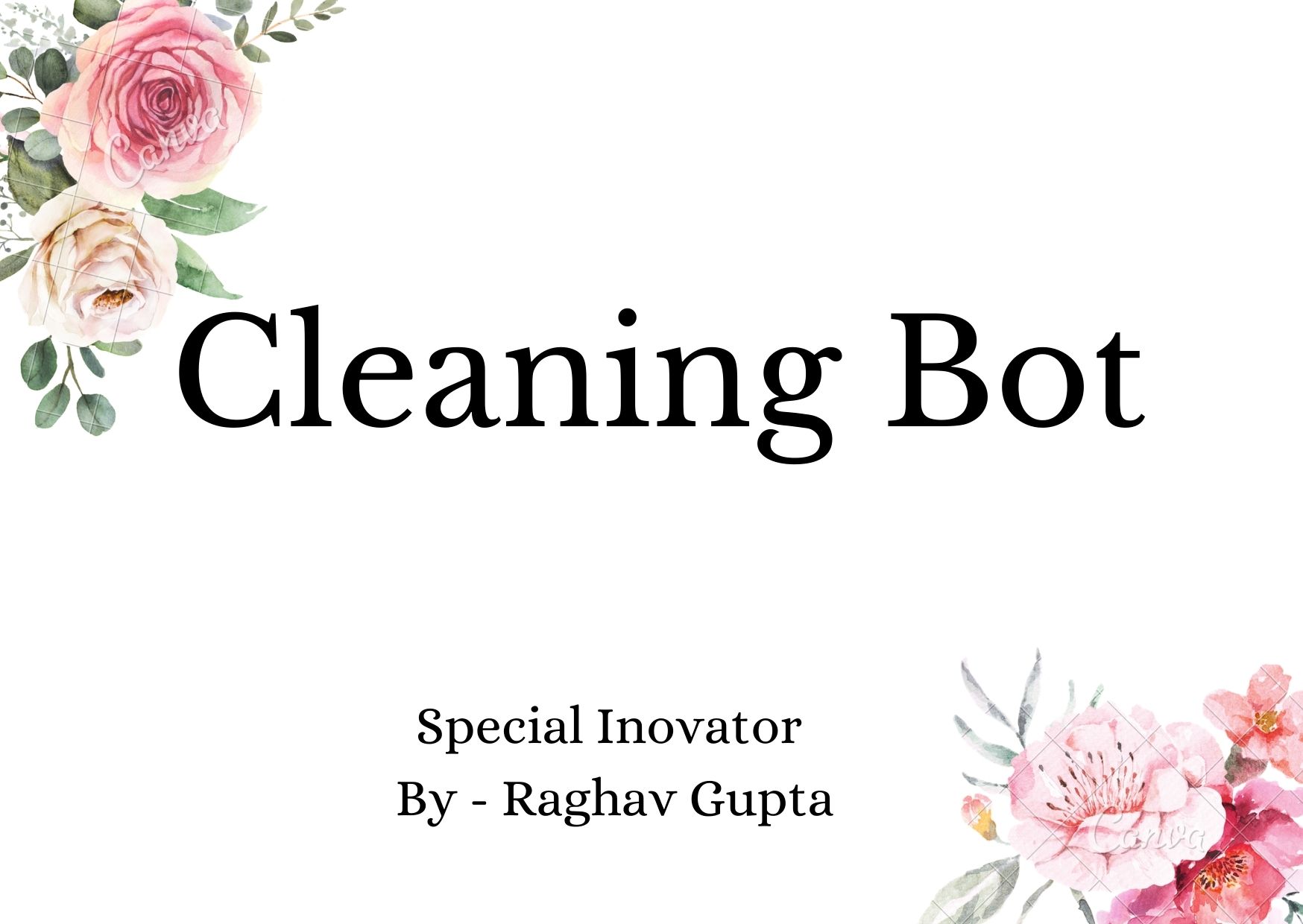 Cleaning Bot - Avishkaar Project