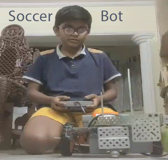 Double arm Soccer bot - Avishkaar Project