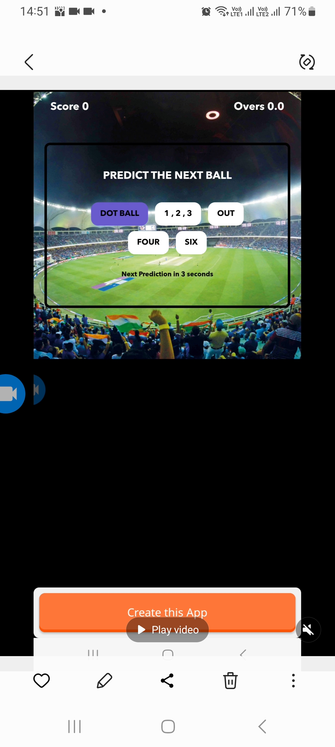 Ipl run predictor - Avishkaar Project