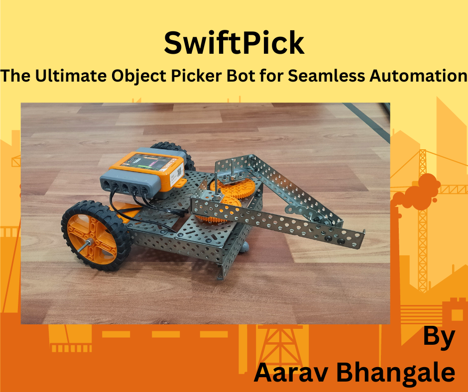 SwiftPick The Ultimate Object Picker Bot with AI - Avishkaar Project