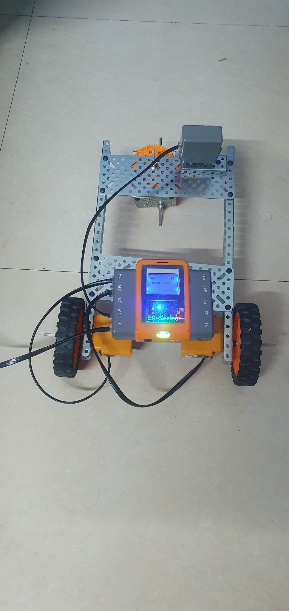 Three wheel steering mechanism - Avishkaar Project