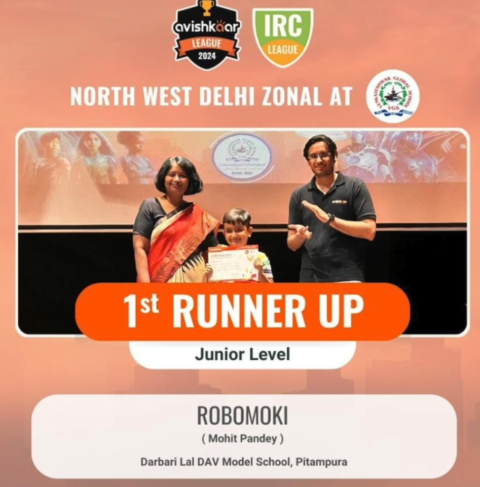 Mohit RoboMoki IRC 2024 - Avishkaar Project