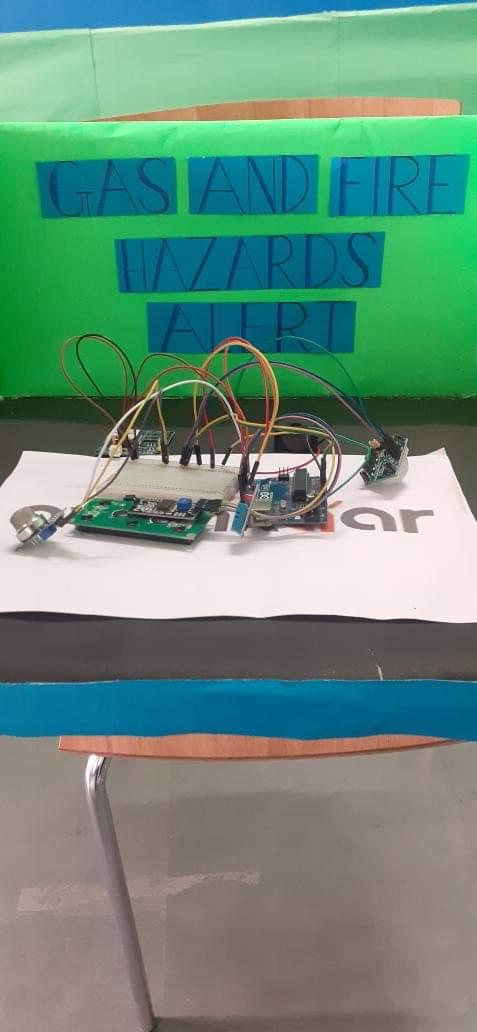 Gas and Fire Hazard alert - Avishkaar Project