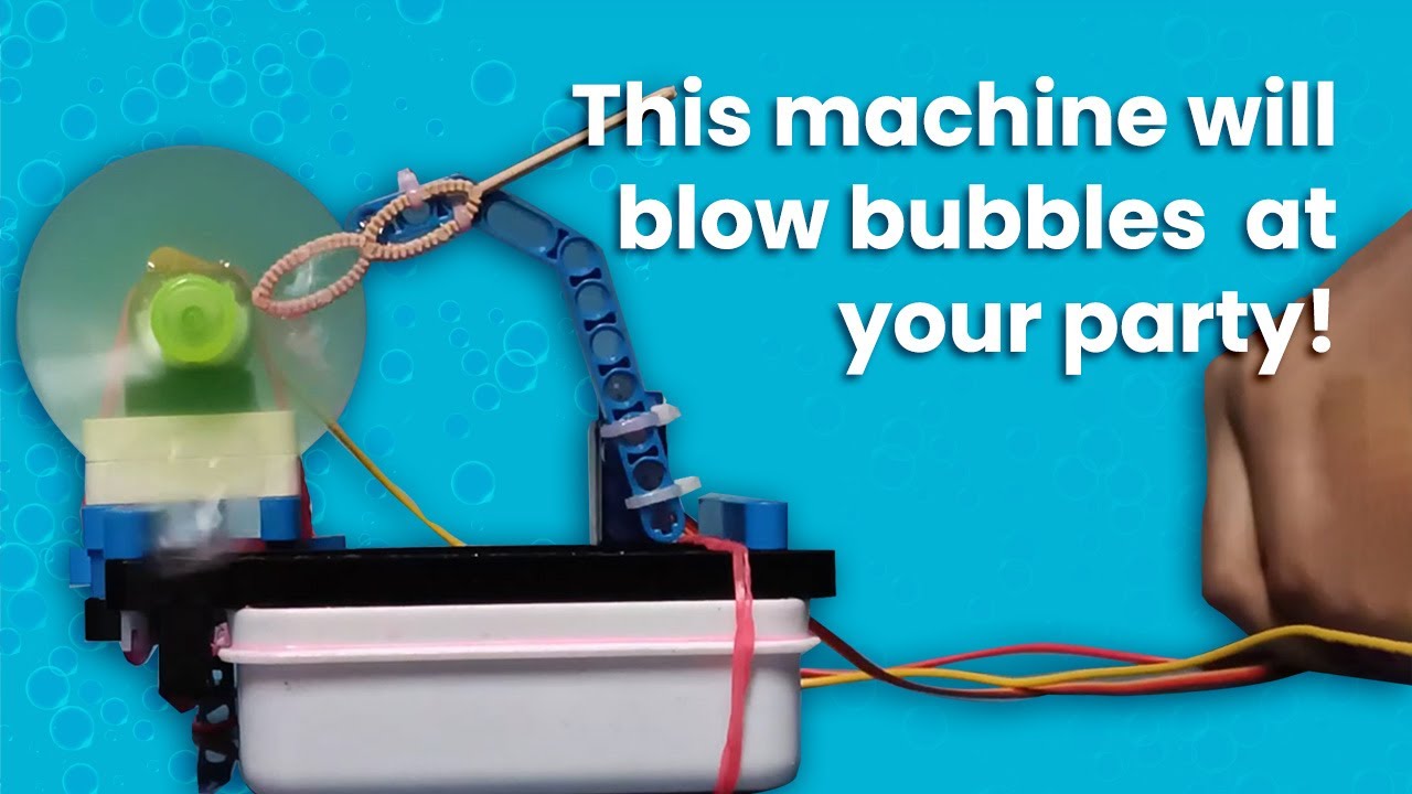 Bubble Machine using Makerboard - Avishkaar Project