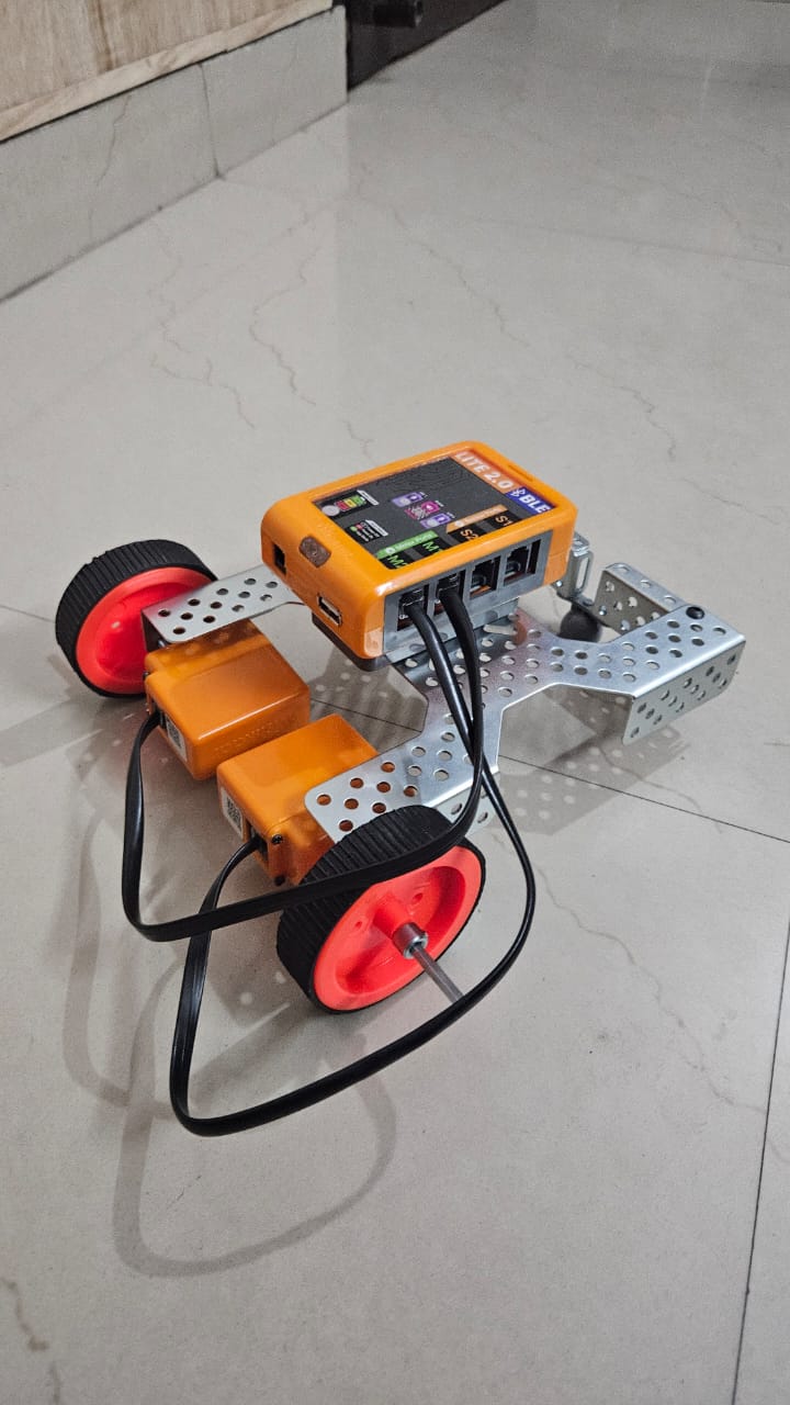 basic level phone control car - Avishkaar Project