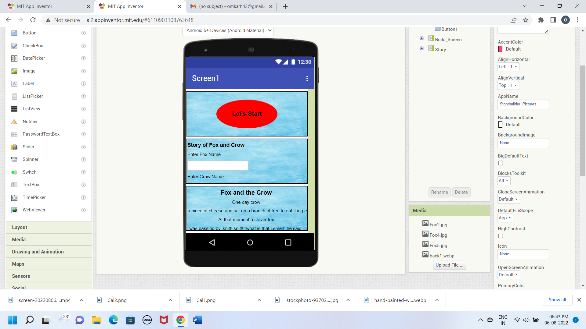 Story Builder - Avishkaar Project