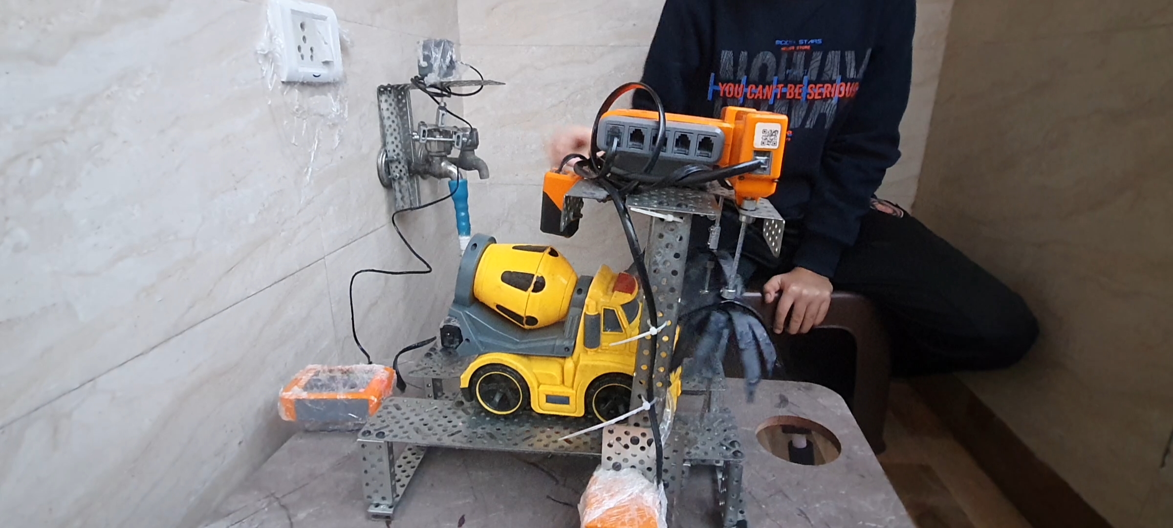 Automatic Car Washing Booth - Avishkaar Project