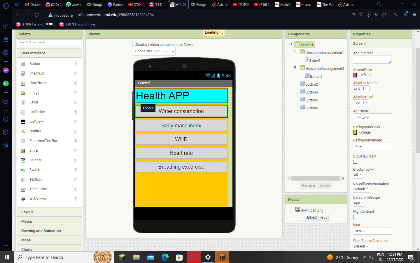 Smart Health care app - Avishkaar Project