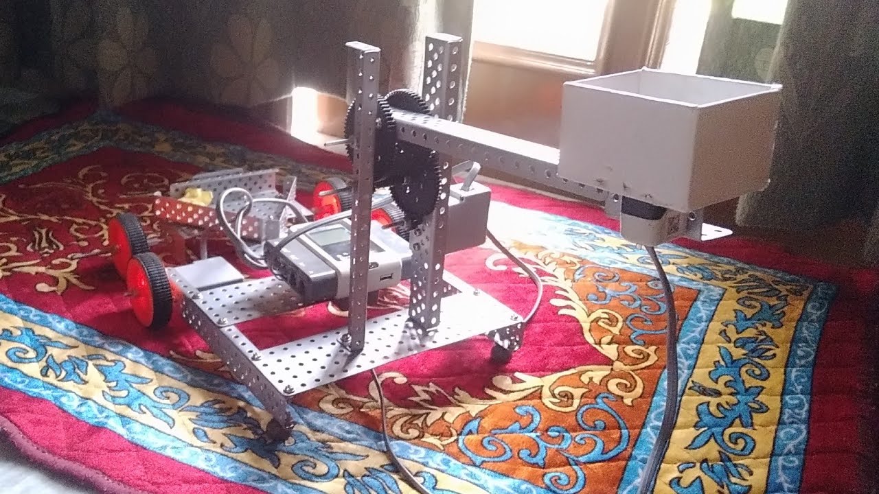 Humanoid Line Follower Robot with googly eyes - Avishkaar Project