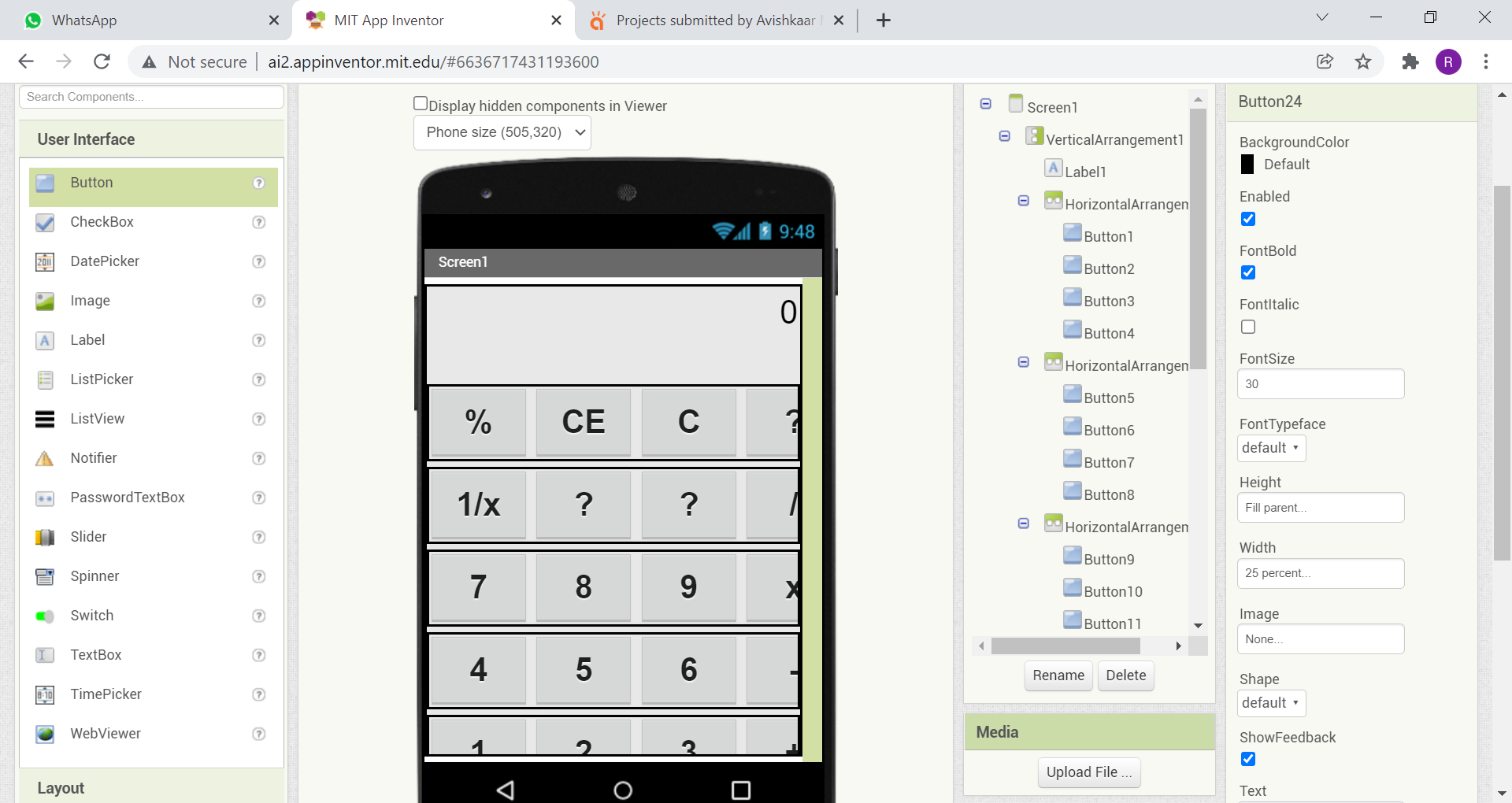 Calculator - Avishkaar Project