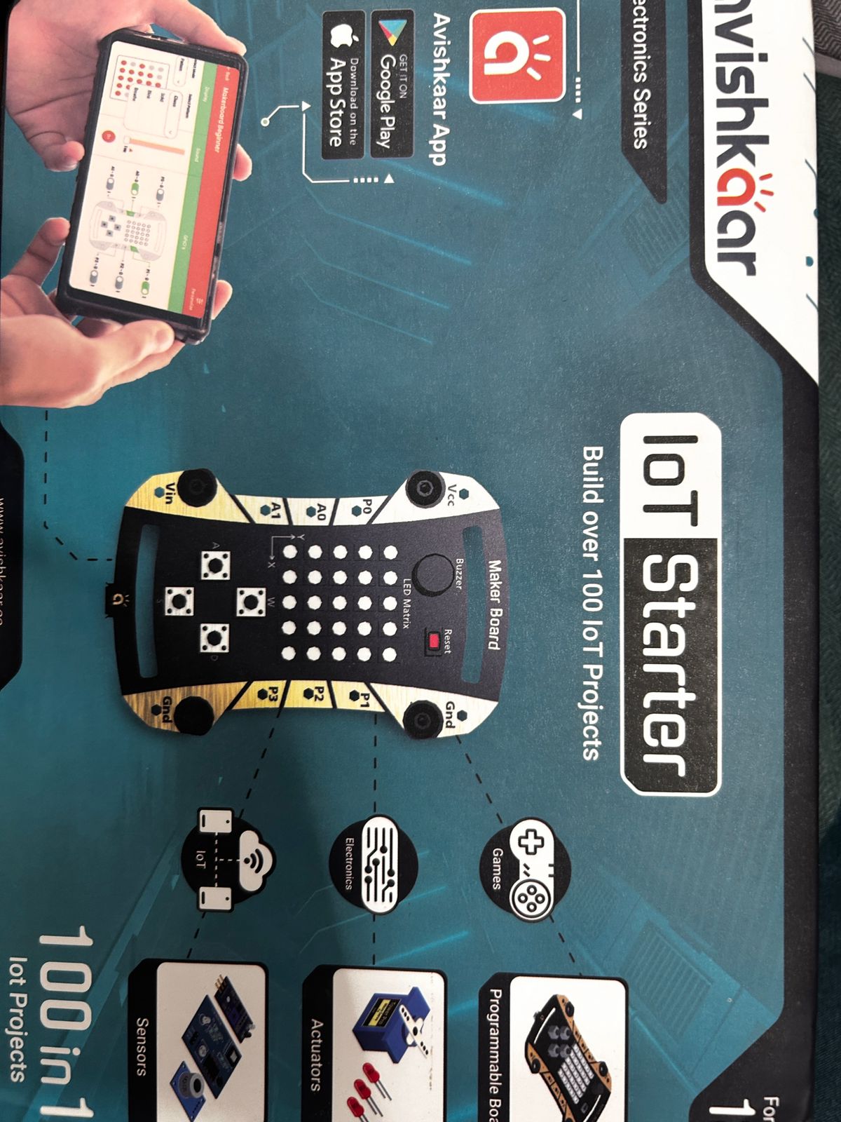 HelloWorld on IOT makerboard - Avishkaar Project