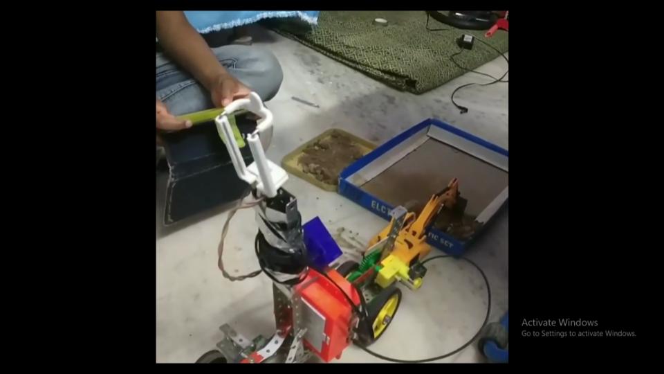 Remote Control JCB - Avishkaar Project